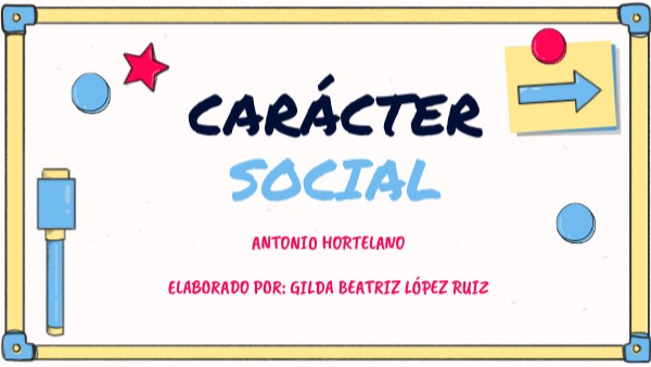 CARACTER SOCIAL | Genially