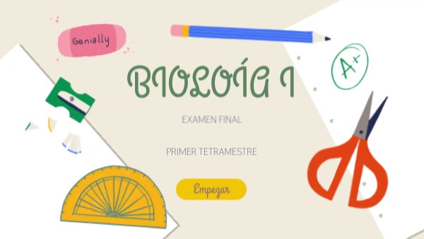 Examen final | Genially