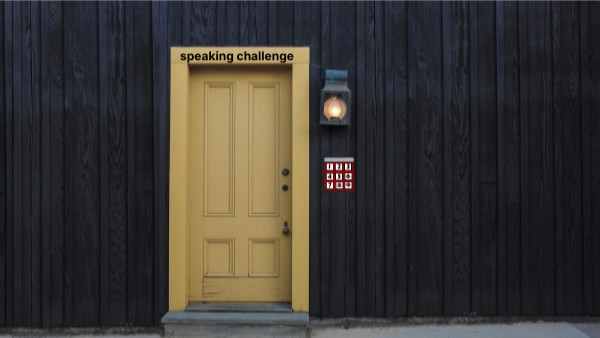 Speaking challenge Get participation collar