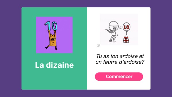 Les dizaines | Genially