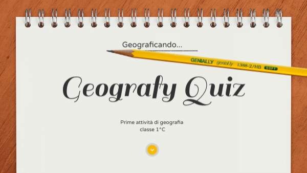 QUIZ GEOGRAFIA 1 | Genially