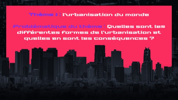 Géo 4e chapitre I | Genially