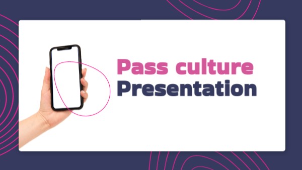 Présentation Pass culture | Genially