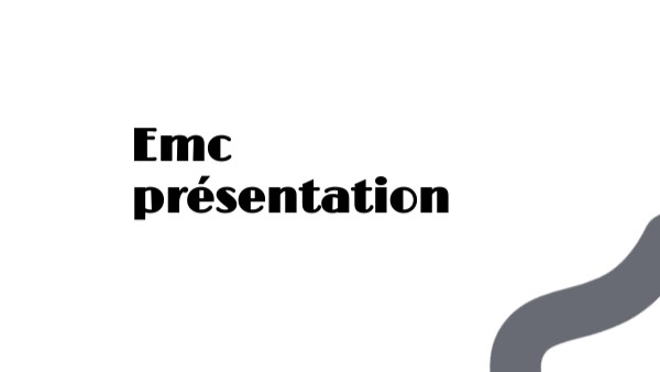 EMC Presentation