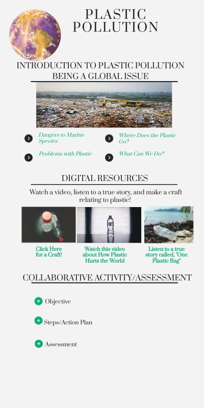Pollution Infographic | Genially