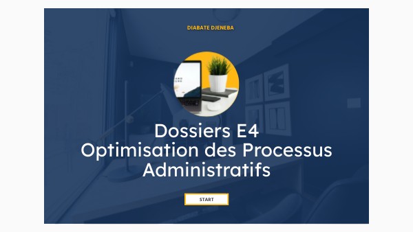 Épreuve E4 | Genially