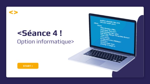 Option info - activité 3 | Genially