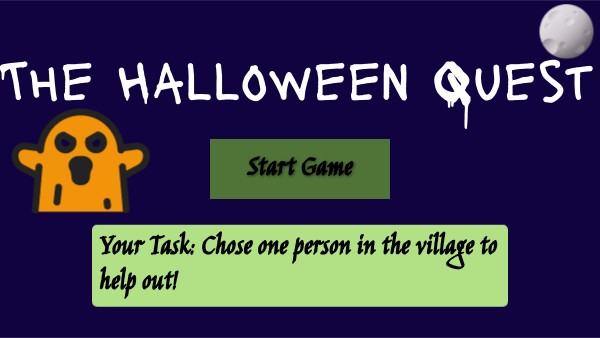 The Halloween Quest | Genially