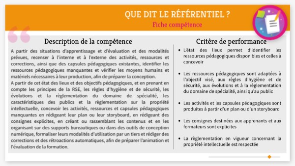 Fiche compétence C3 | Genially