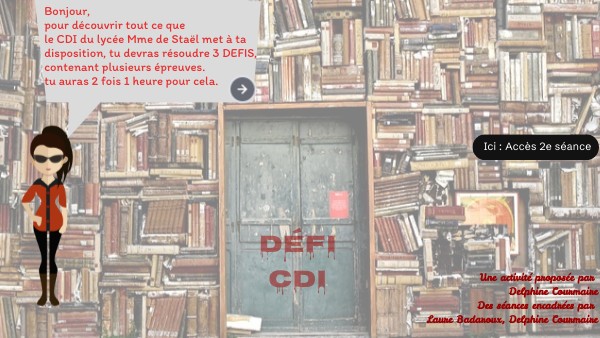 Découverte CDI Lycée Mme de Staël