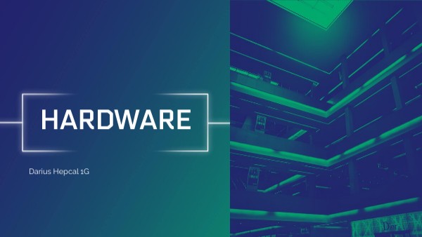 Presentación Hardware