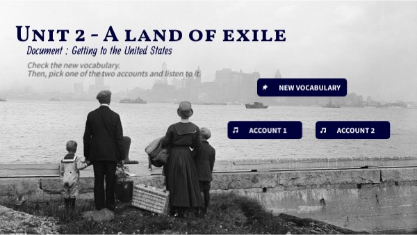 Unit 2 - Immigrant accounts
