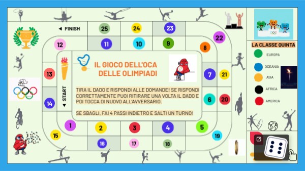 Gioco da Tavolo Olimpiadi dei Greci