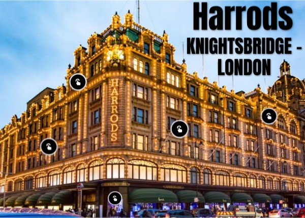 Shopping at Harrods