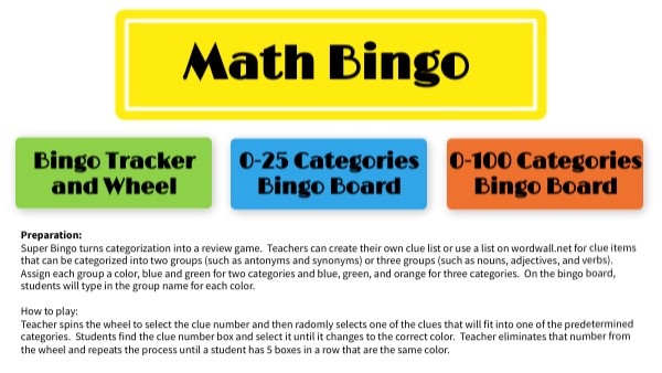 Digital Bingo Board | Genially