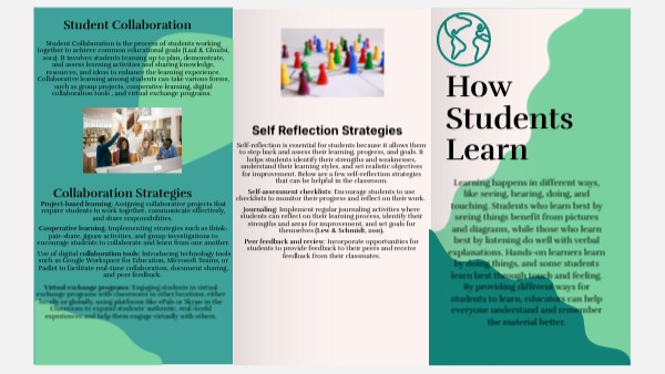 Reflection on how students learn