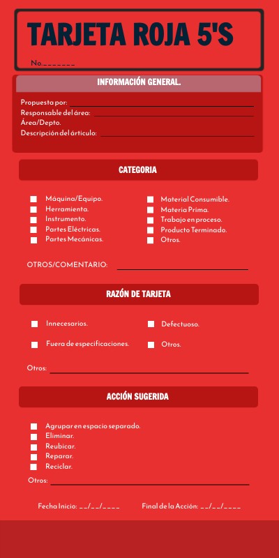 Tarjeta Roja | Genially