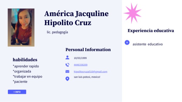 Copy - Essential CV | Genially