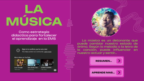 LA MUSICA COMO ESTRATEGIA DIDACTICA EN LA EMS