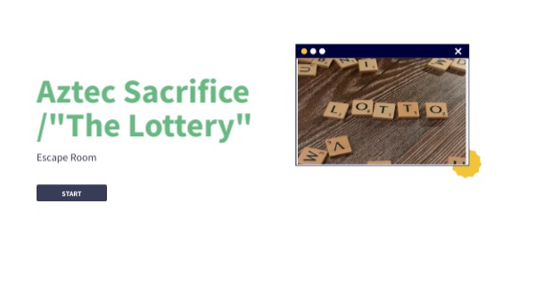 Aztec Sacrifice Lottery