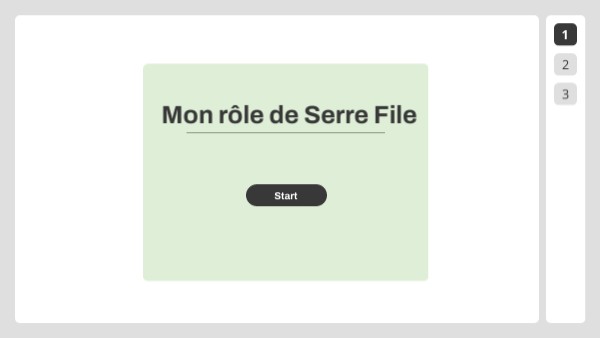 Le rôle de serre-file