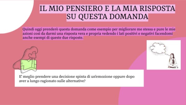 Risposta alla domanda scienze umane | Genially