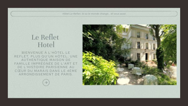 Le reflet hotel
