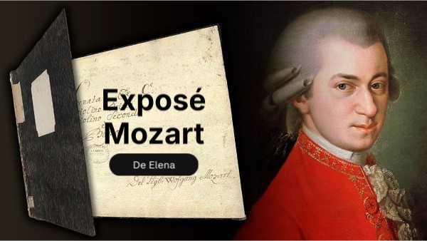 Exposé Mozart | Genially