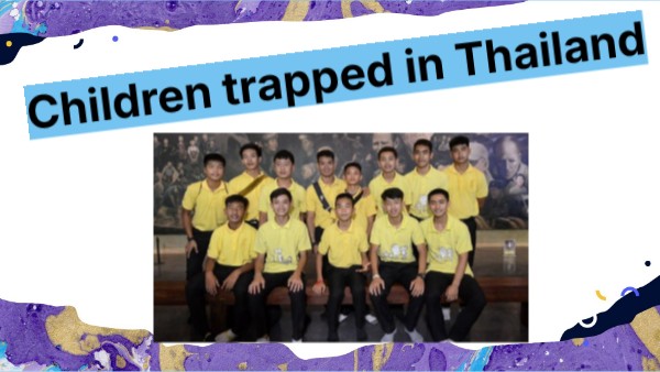 Childrend trapped in Thailand