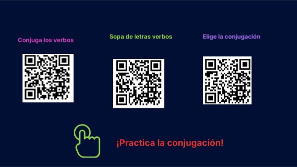 Juegos conjugación