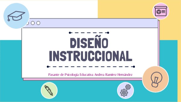 DISEÑO INSTRUCCIONAL (Andrea Rmz Hdz) | Genially