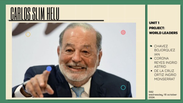 CARLOS SLIM | Genially