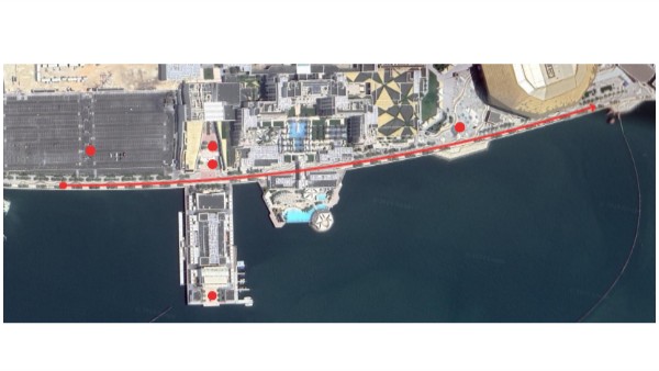 Yas Bay Map Locations