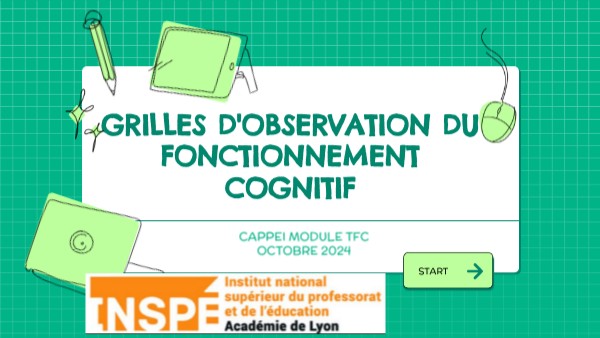 CAPPEI MODULE TFC Grilles d'observations Octobre 2024