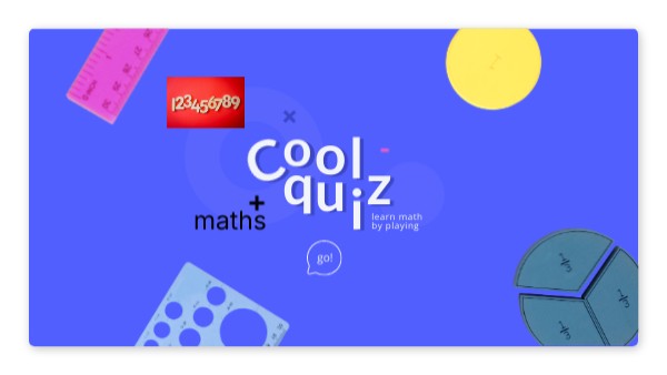 Quiz cool les maths | Genially