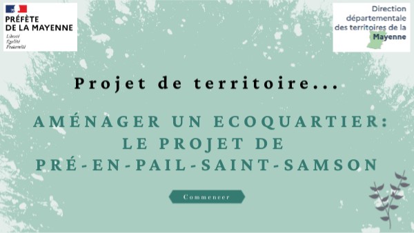 Projet Eco quartier PEPS VDDT
