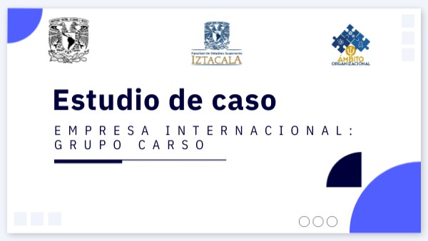 Presentación. Grupo Carso | Genially