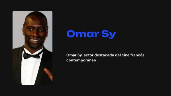 Omar Sy | Genially