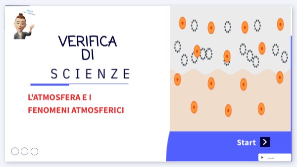 VERIFICA DI SCIENZE-L'ATMOSFERA E I FENOMENI ATMOSFERICI - MBM24