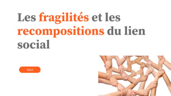 La fragilité et la recomposition du lien social | Genially