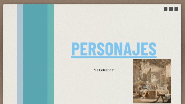 Personajes de La Celestina