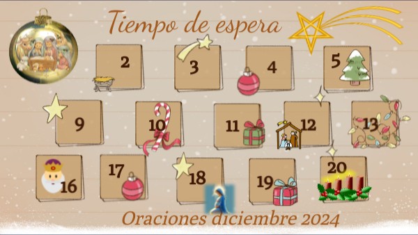 Oraciones diciembre Infantil y Primaria