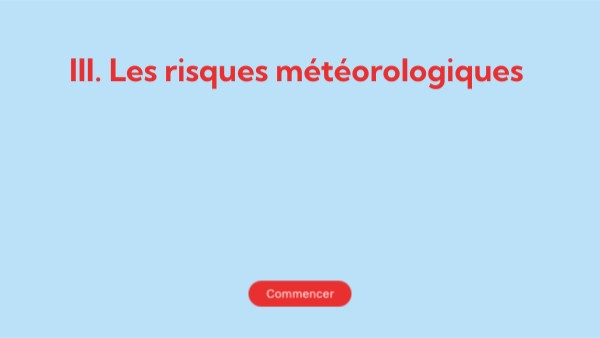 Risques météorologiques | Genially