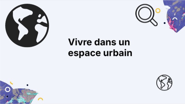 Vivre dans espace urbain
