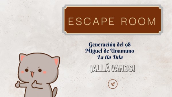 Scaperoom Tula | Genially