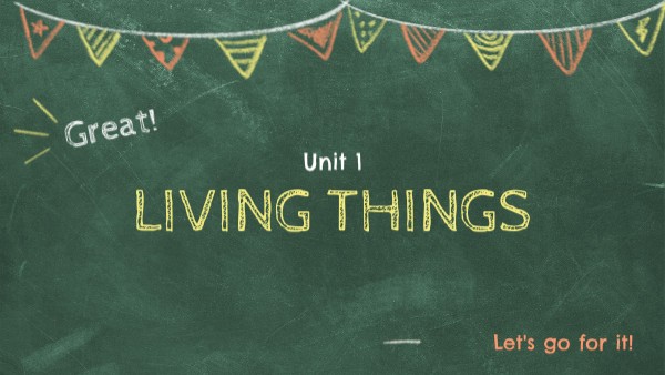 3º Unit 1. Living things | Genially