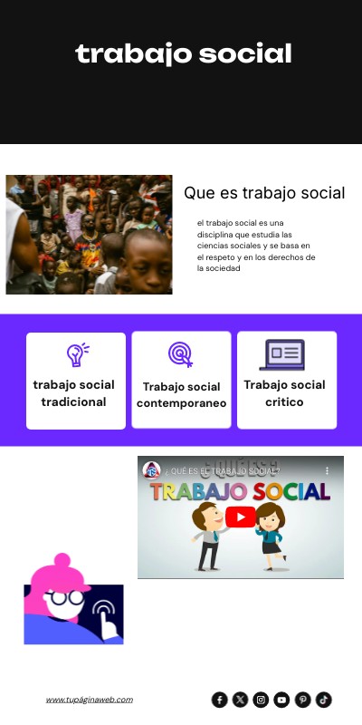 Trabajo social | Genially