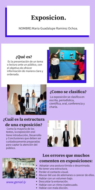exposición. | Genially