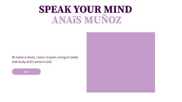 Basic Interactive Microsite