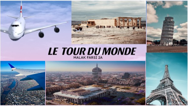 Le tour du monde | Genially